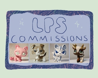 Custom LPS Leopard Shorthair Cat Littlest Pet Shop Hand Painted - Etsy