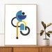 Letter G Poster, Typography Print, Original Artwork for Modern Home ...