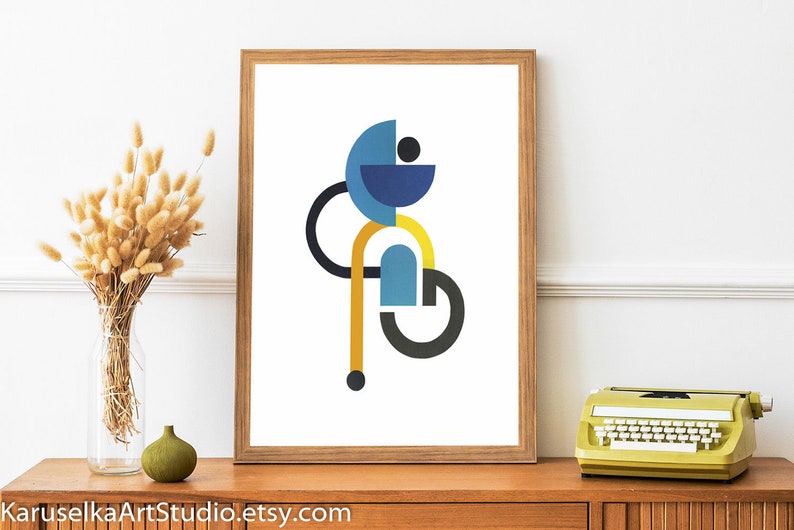 Letter G Poster Typography Print Original Artwork for Modern - Etsy