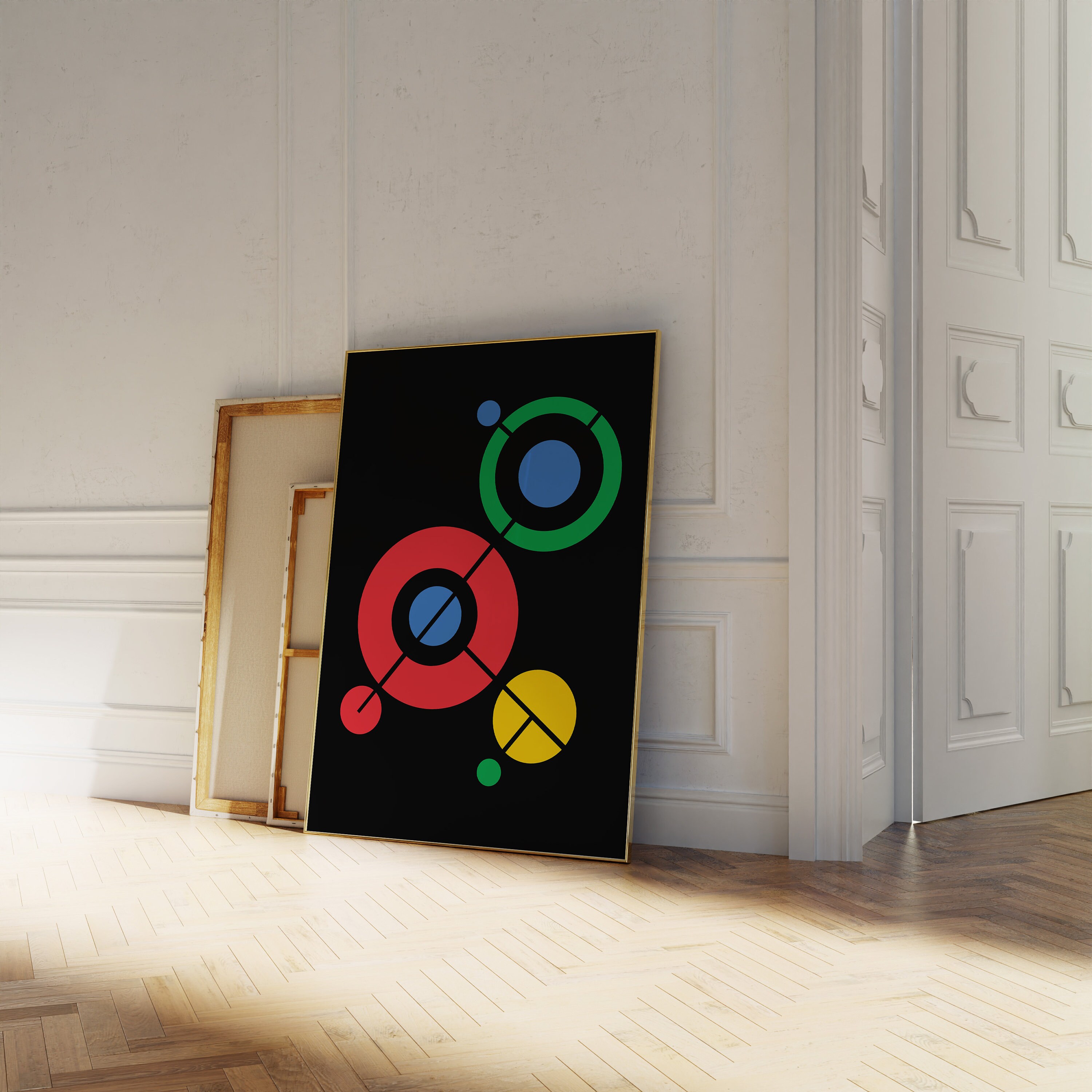 Bold Statement Modern Wall Art Abstract Geometric Poster - Etsy