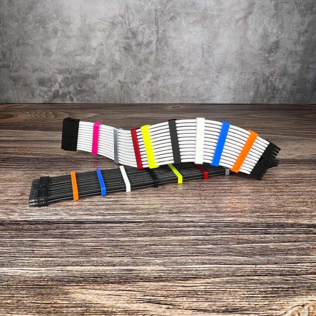 Custom 3D Printed PSU Cable Combs Multiple Sizes & Colors Compatible ...