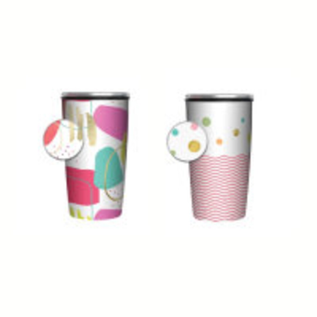 Thermo Slidecup Travel Mug Made of Stainless Steel & Bamboo Chic 420ml ...