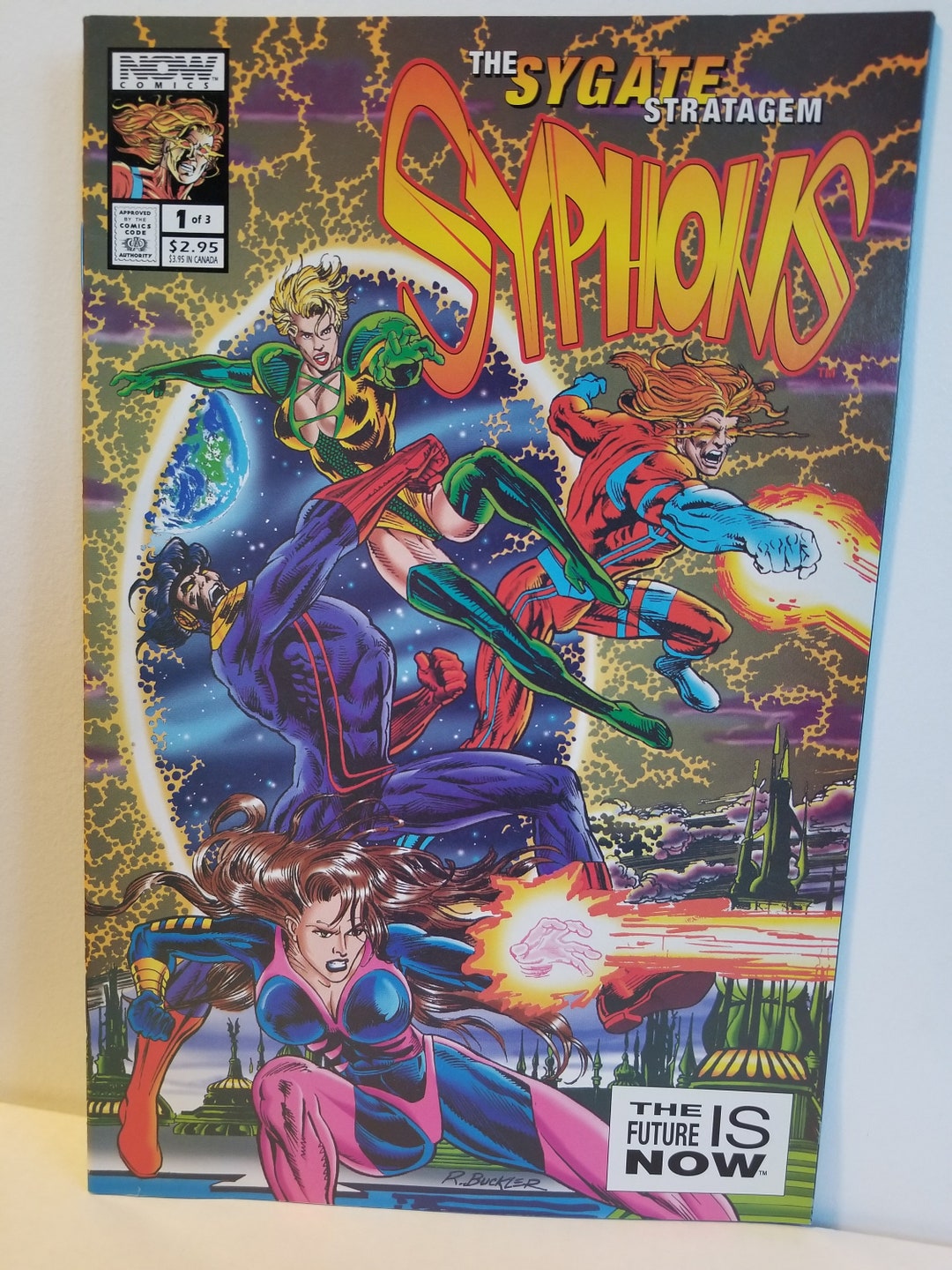 SYPHONS the Sygate Stratagem # 1 (now Comics 1994) the Future is Now - Etsy