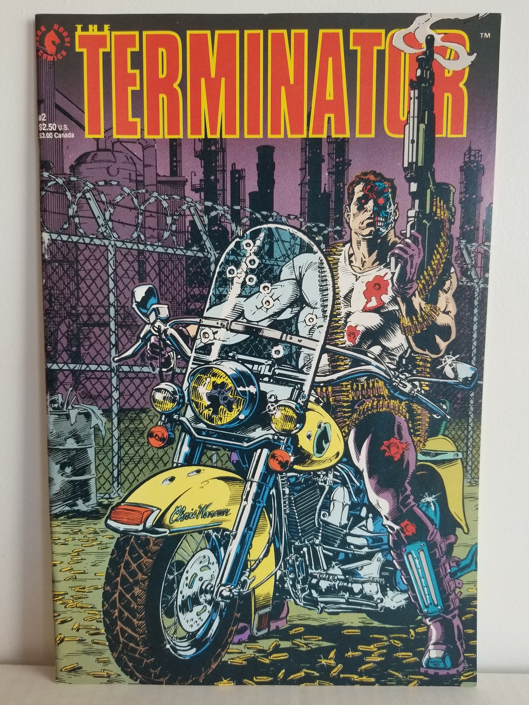 The Terminator #2 1990 Dark Horse - Etsy