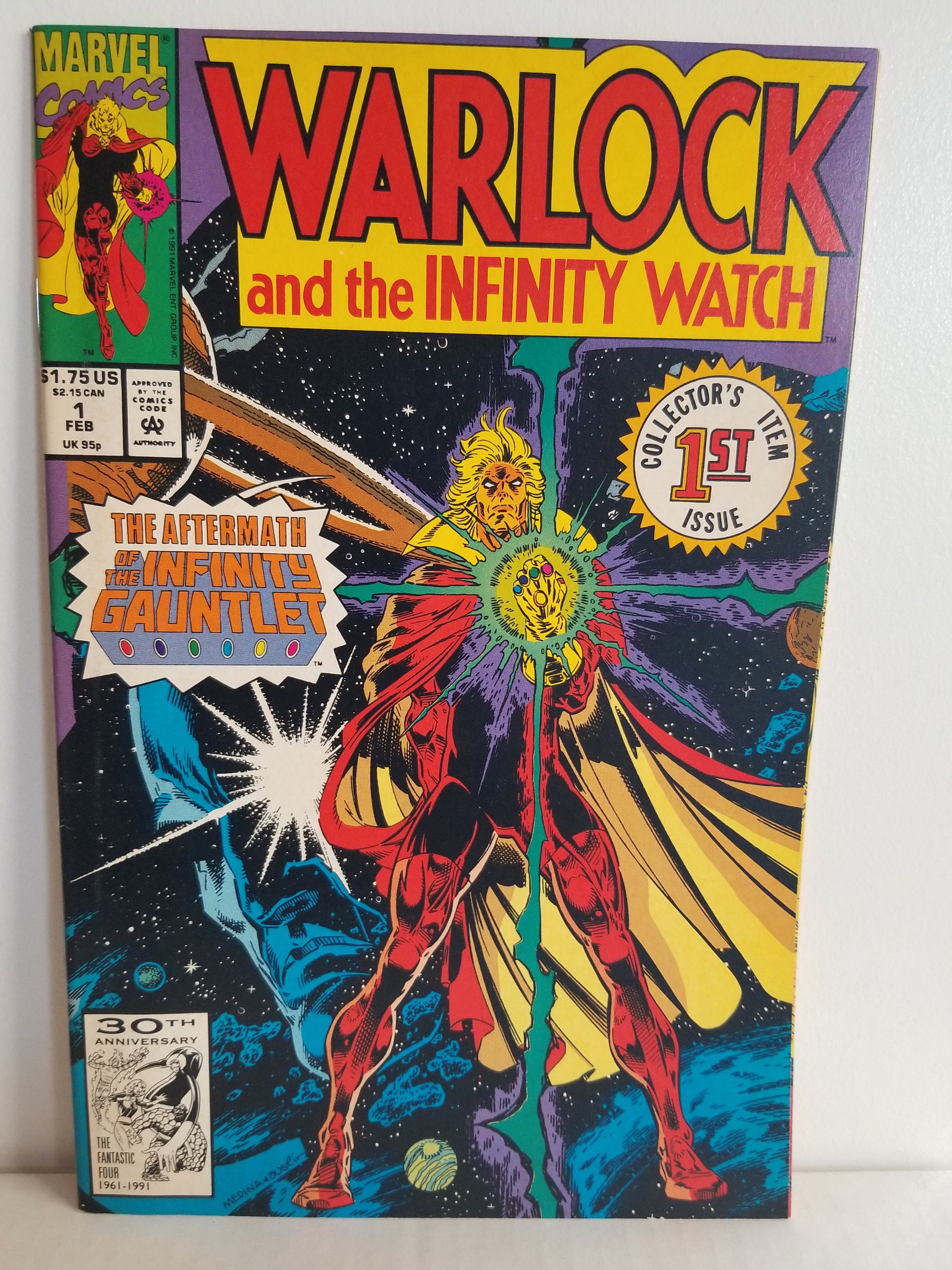 Warlock and the Infinity Watch #1 Premiere Adam Warlock Living Tribunal ...