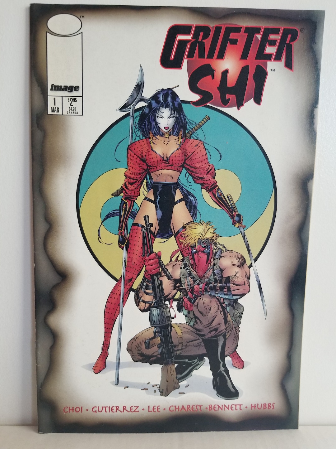 Grifter Shi #1 Image Comics Jim Lee White Pages - Etsy