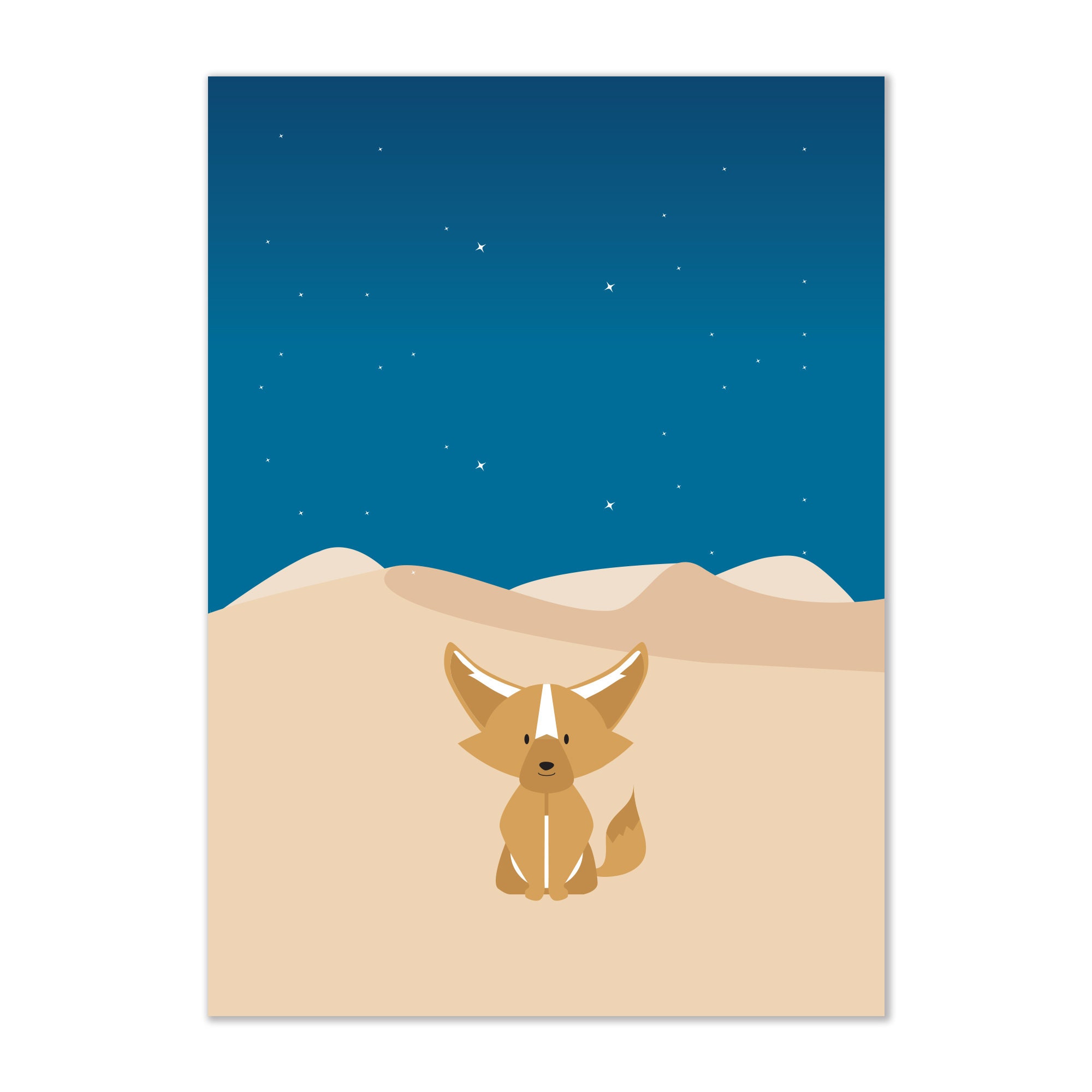 Child Poster, Animal Poster, Child Poster, Desert Poster, Personalized ...