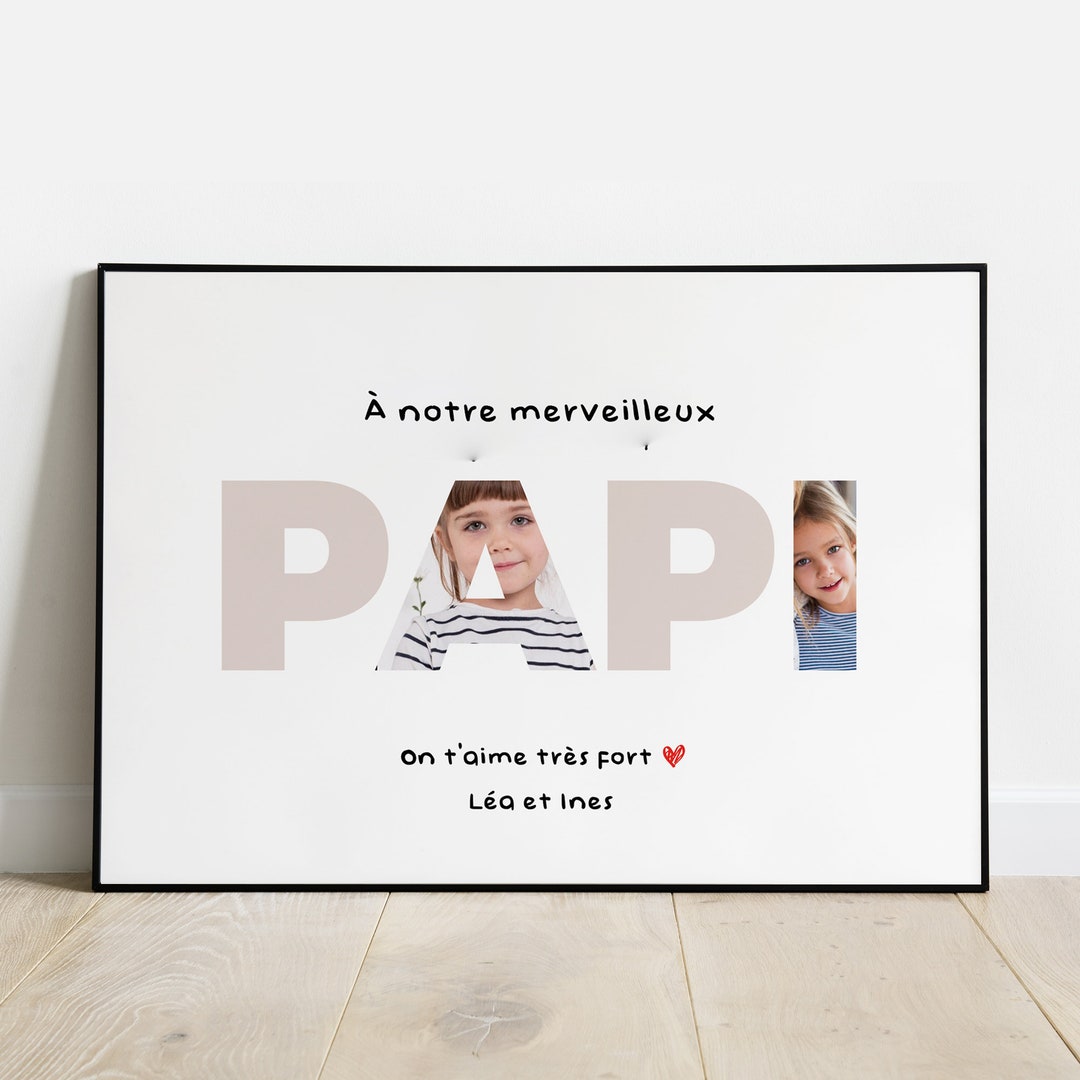 Grandpa Poster, Christmas Gift, Grandpa Gift, Personalized Gift ...