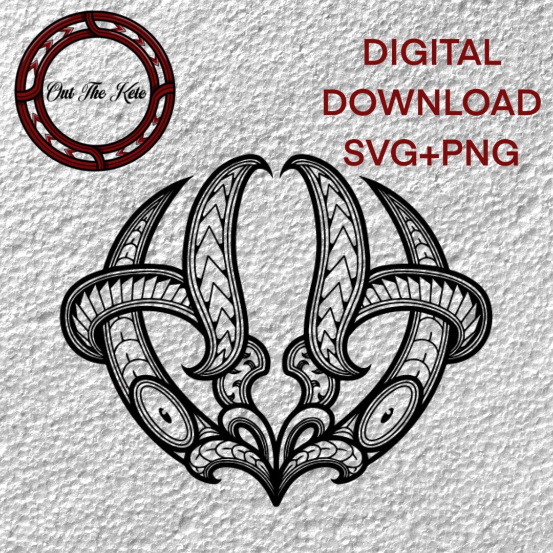 Māori Taniwha SVG, PNG, Māori Art, Nz - Etsy