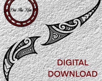 Taniwha Svg Bundle, Maori Taniwha Design, Māori Art, Tiki Png Download ...