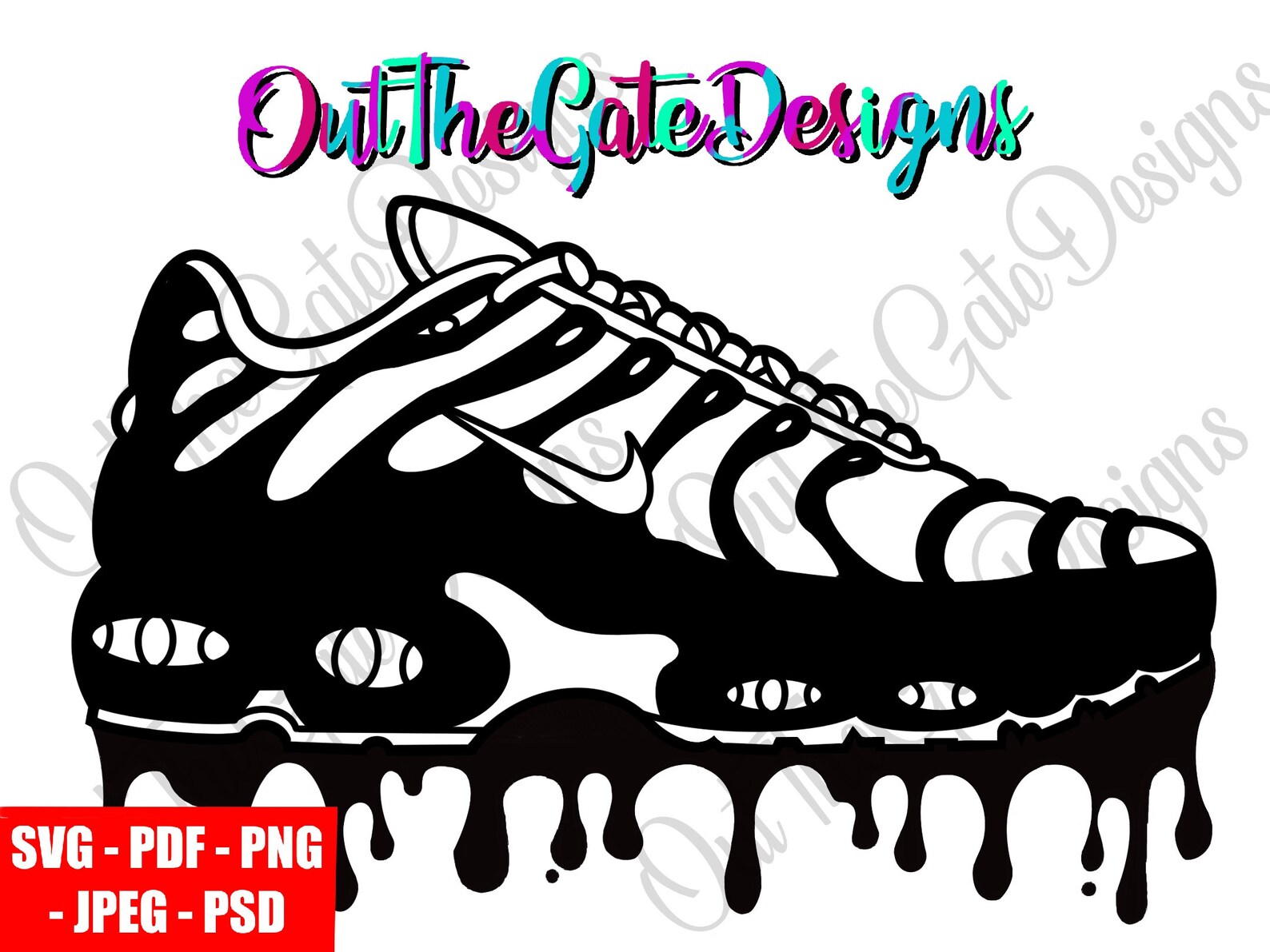 Nike tns nike Svg pdf png eshay lad Sneaker Svg bundle | Etsy France