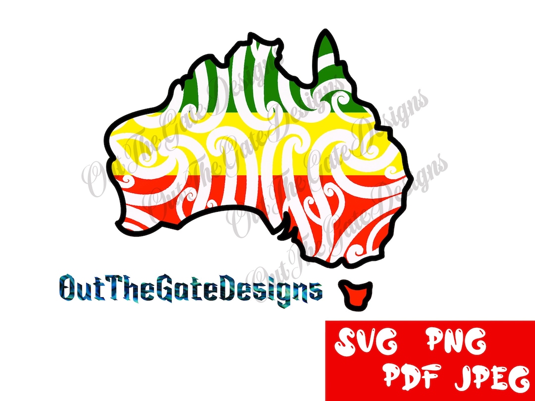 Australia SVG Australia Art Aboriginal Svg Maori Svg Maori - Etsy