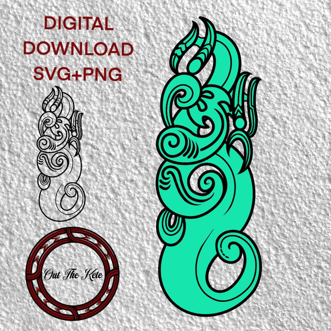 Layered Māori SVG, PNG, Bundle, Māori Art, NZ - Etsy