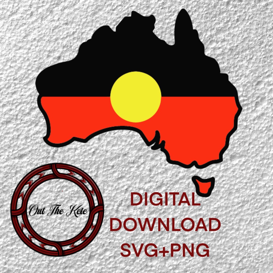 Australia SVG, Australia Art, Aboriginal Svg, Digital Download, Layered ...