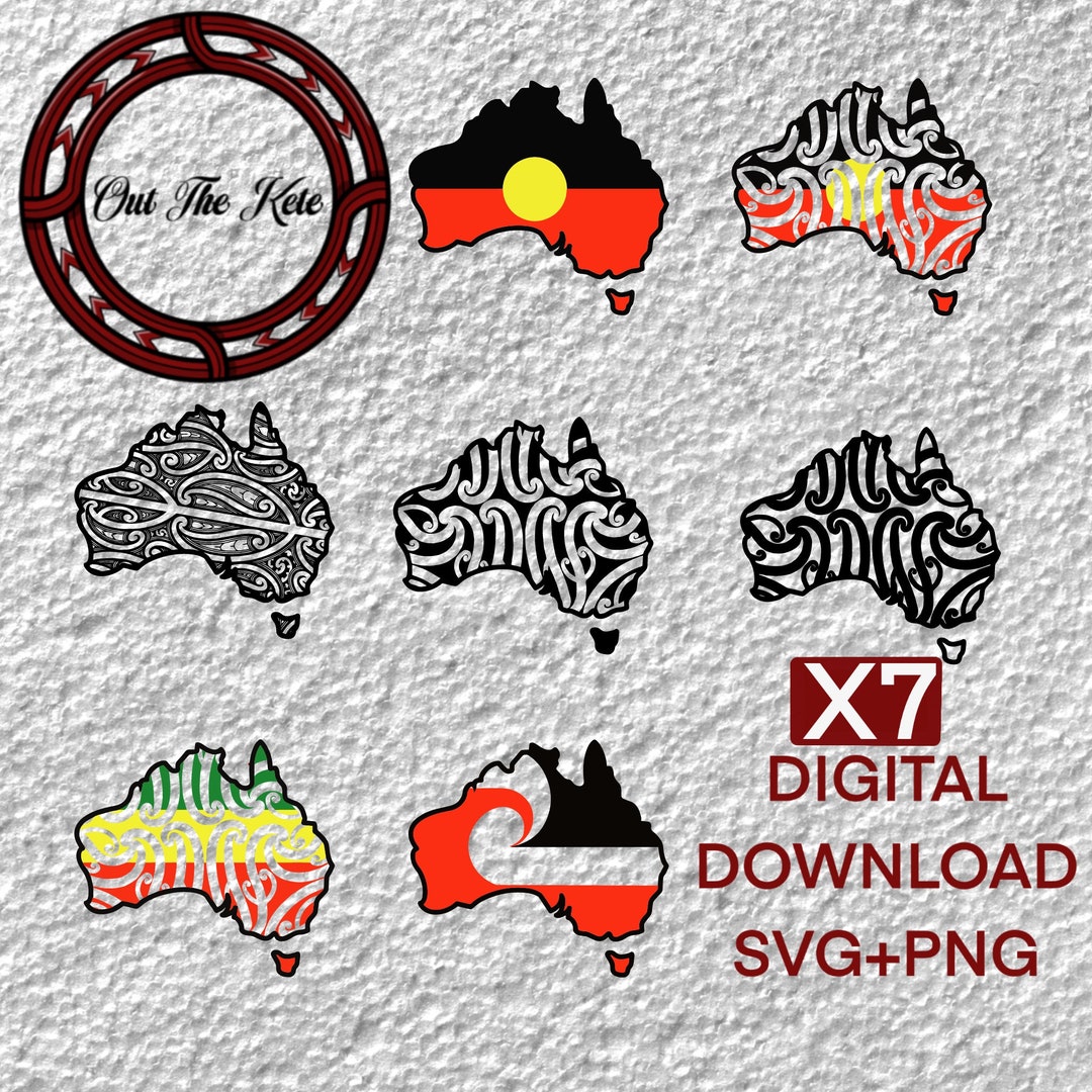 Australia SVG, Australia Art, Aboriginal Svg, Maori Svg, Maori Art ...