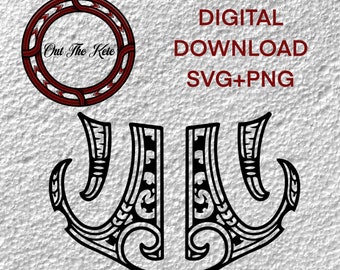 Taniwha Svg Bundle, Maori Taniwha Design, Māori Art, Tiki Png Download ...