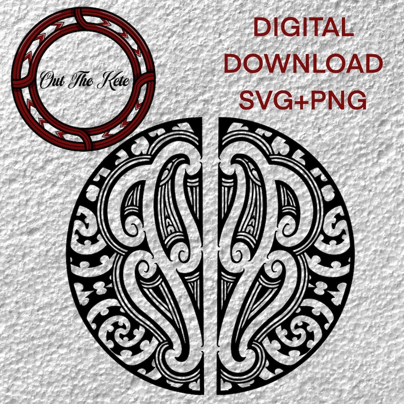 Maori Svg, Maori Art, Svg Bundle, Svg Files for Download, New Zealand ...
