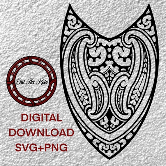 Tribal Design Tribal Tattoo Design New Zealand Maori Oval Sticker