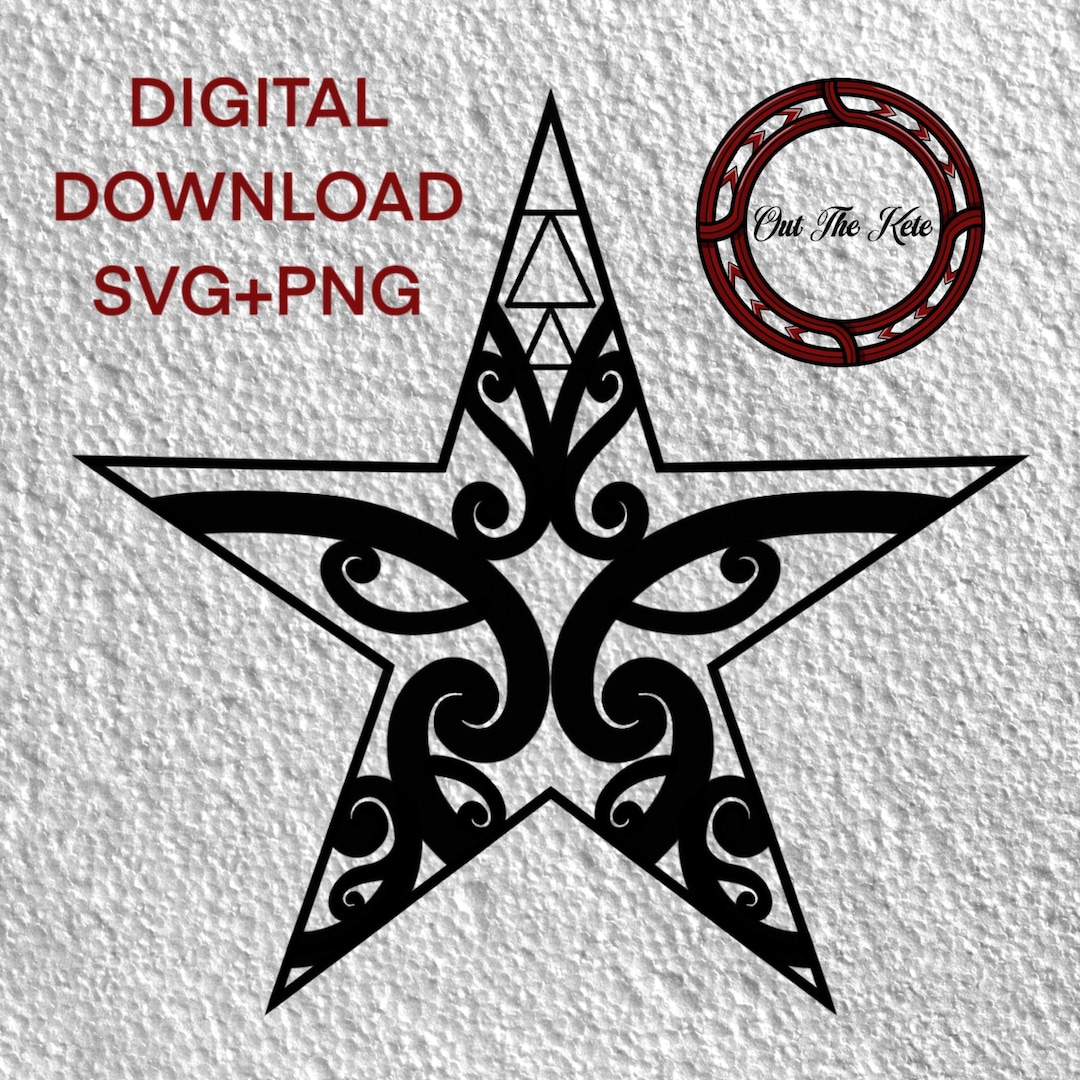 Māori Star, SVG, PNG, Māori Art, Nz - Etsy