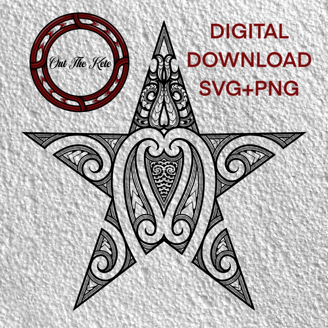 Māori Star, SVG, PNG, Māori Art, Nz - Etsy