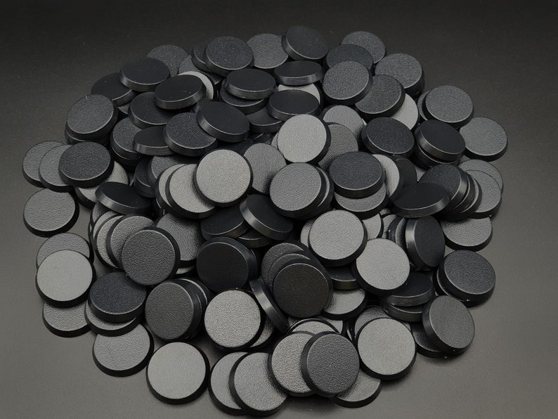 Wargaming 25mm Round Plain Plastic Bases Hobby Heaven - Etsy Canada