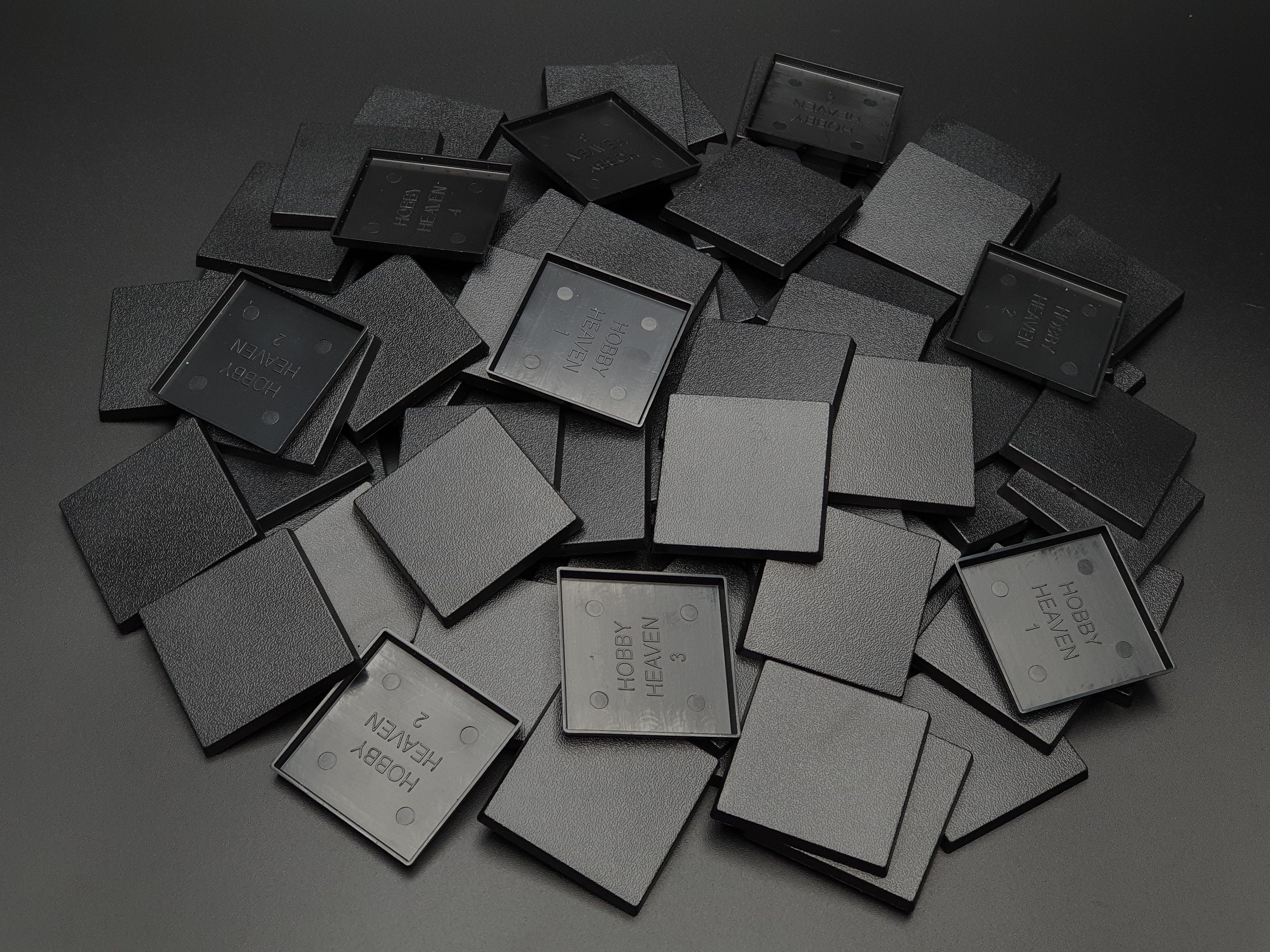 Wargaming 40mm Square Plastic Bases Warhammer - Etsy