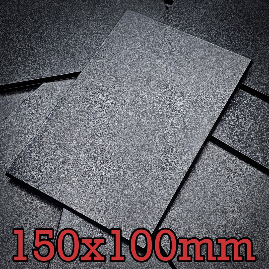 150x100mm Rectangle Wargaming Base, Injection Moulded ABS, Titan ...