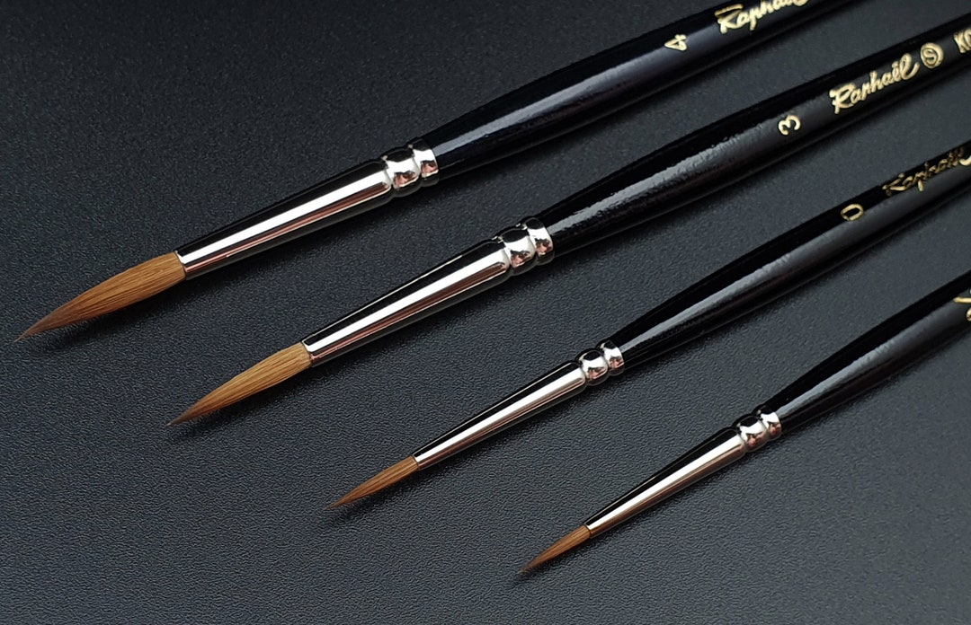 Raphael Series 8404 Kolinsky Sable Brushes Range - Etsy