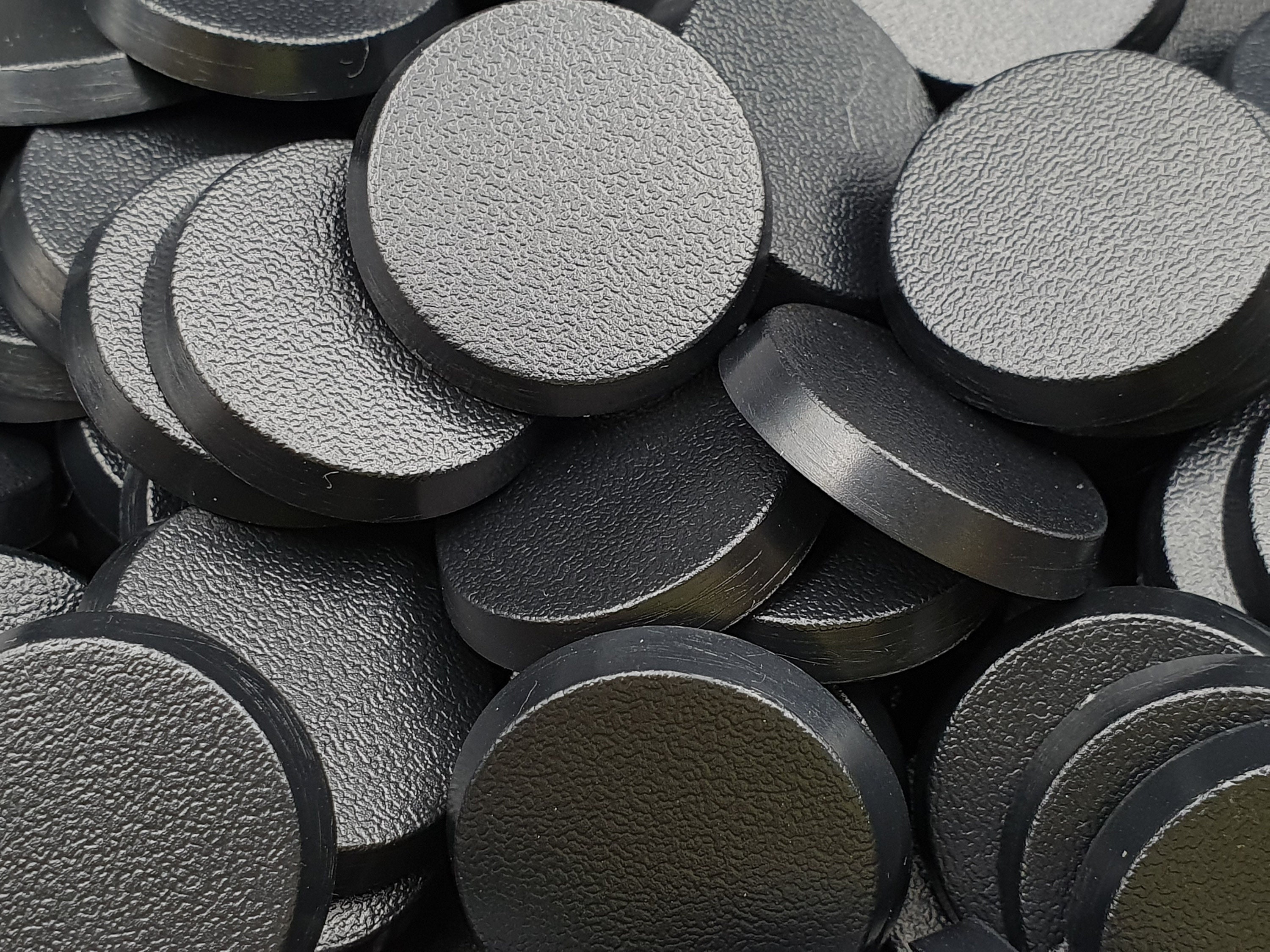 Wargaming 25mm Round Plain Plastic Bases Hobby Heaven - Etsy