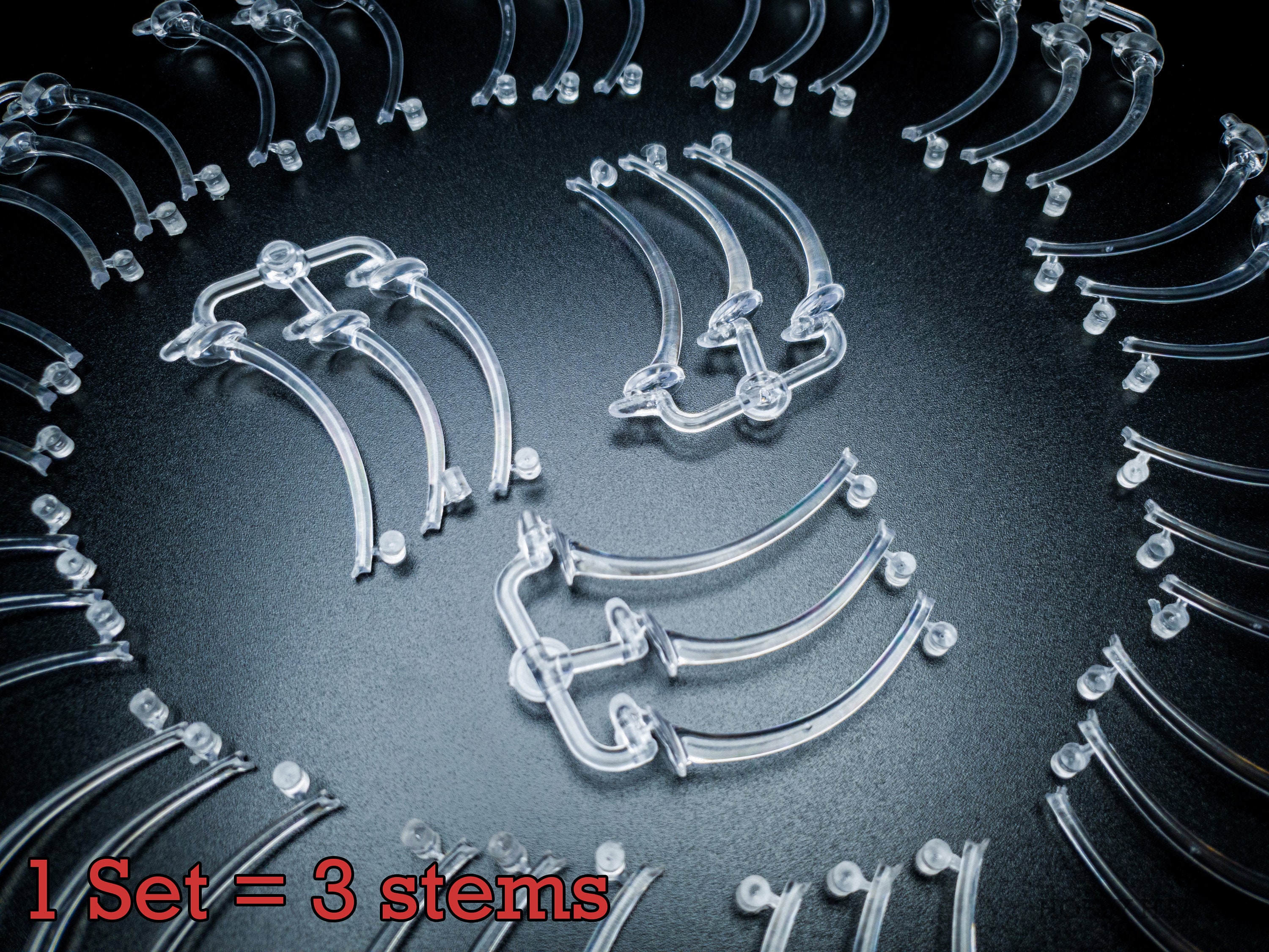 Wargaming Curved Stems Set for Flying Models - Etsy