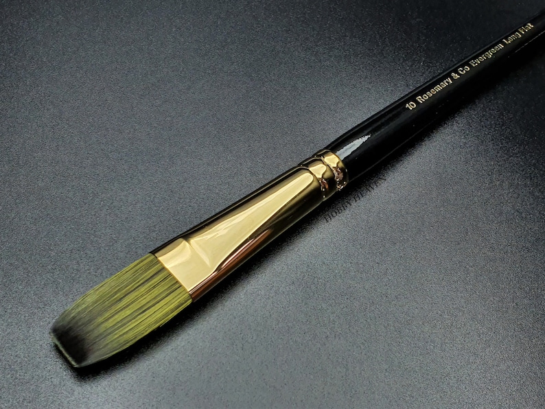 Rosemary & Co Evergreen Long Flats Brushes Range - Etsy