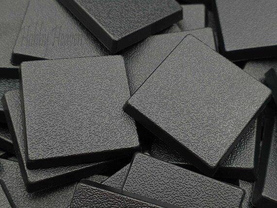 Wargaming 25mm Square Plastic Bases Warhammer - Etsy