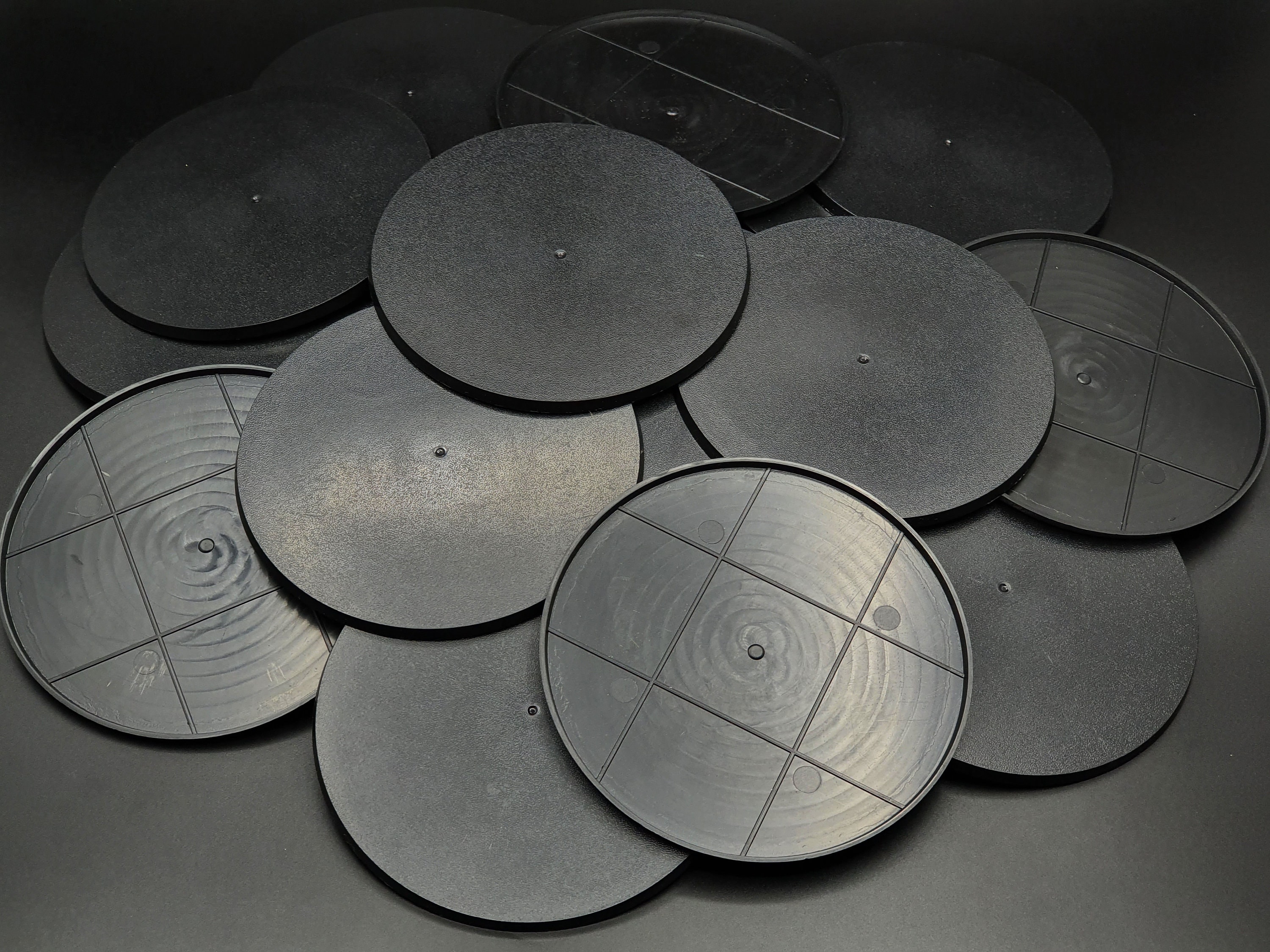 Wargaming 130mm Round Plain Plastic Base Warhammer - Etsy