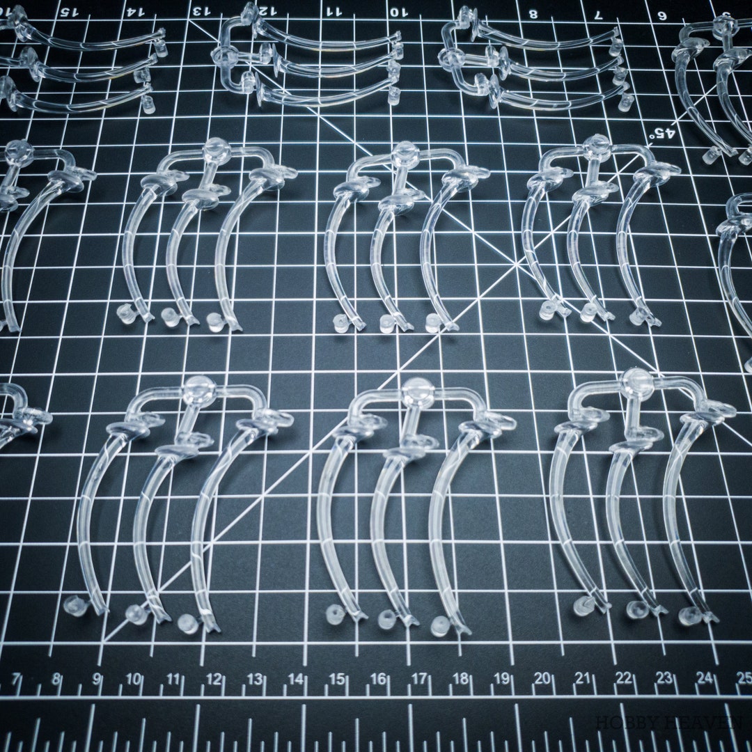 Wargaming Curved Stems Set for Flying Models - Etsy