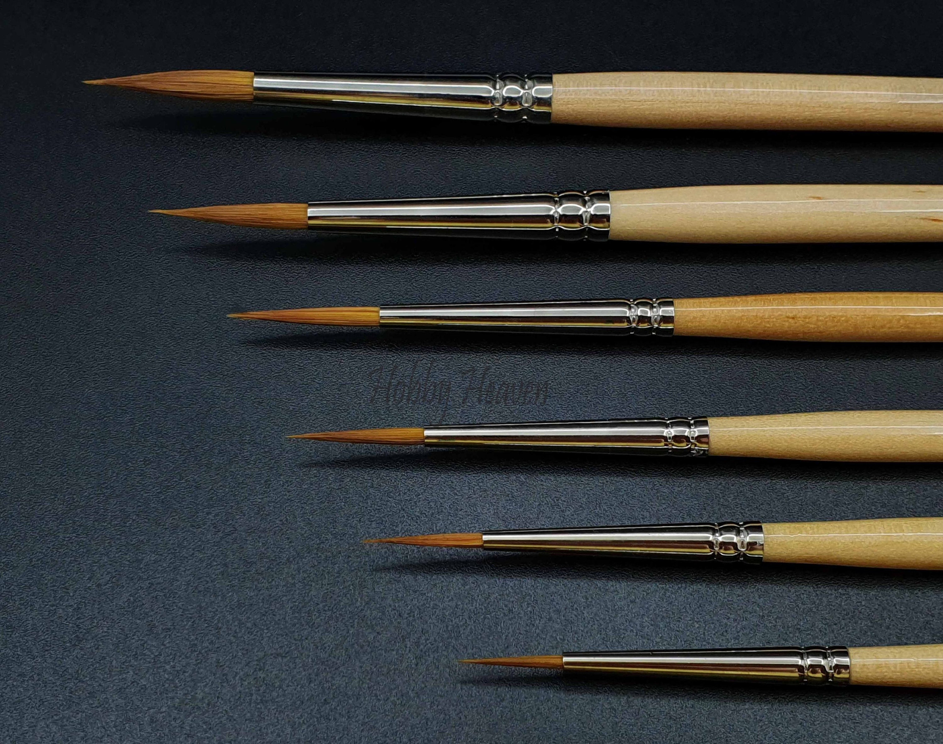 Rosemary & Co Series 402 Red Sable Blend Designer Pointed Round Fast ...