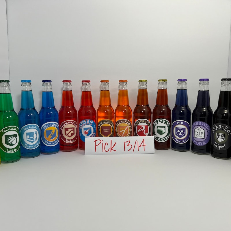 Call of Duty Perk Bottles - Etsy