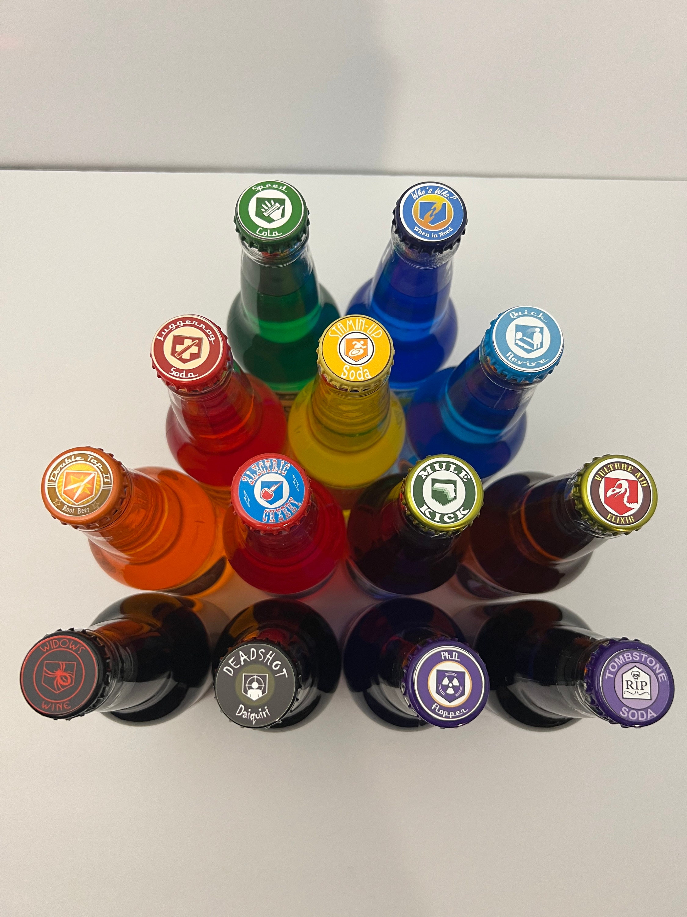 Zombies Perk Bottles pick 4 - Etsy