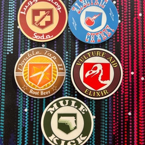 Zombies Perk Bottle Stickers (individual) - Etsy