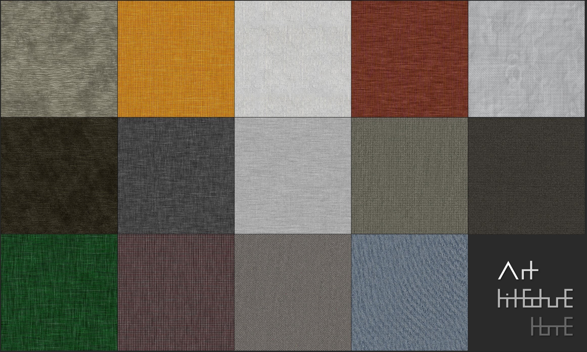 Seamless Complex Fabric Textures, Mixed Fabric Pattern, Digital Papers ...