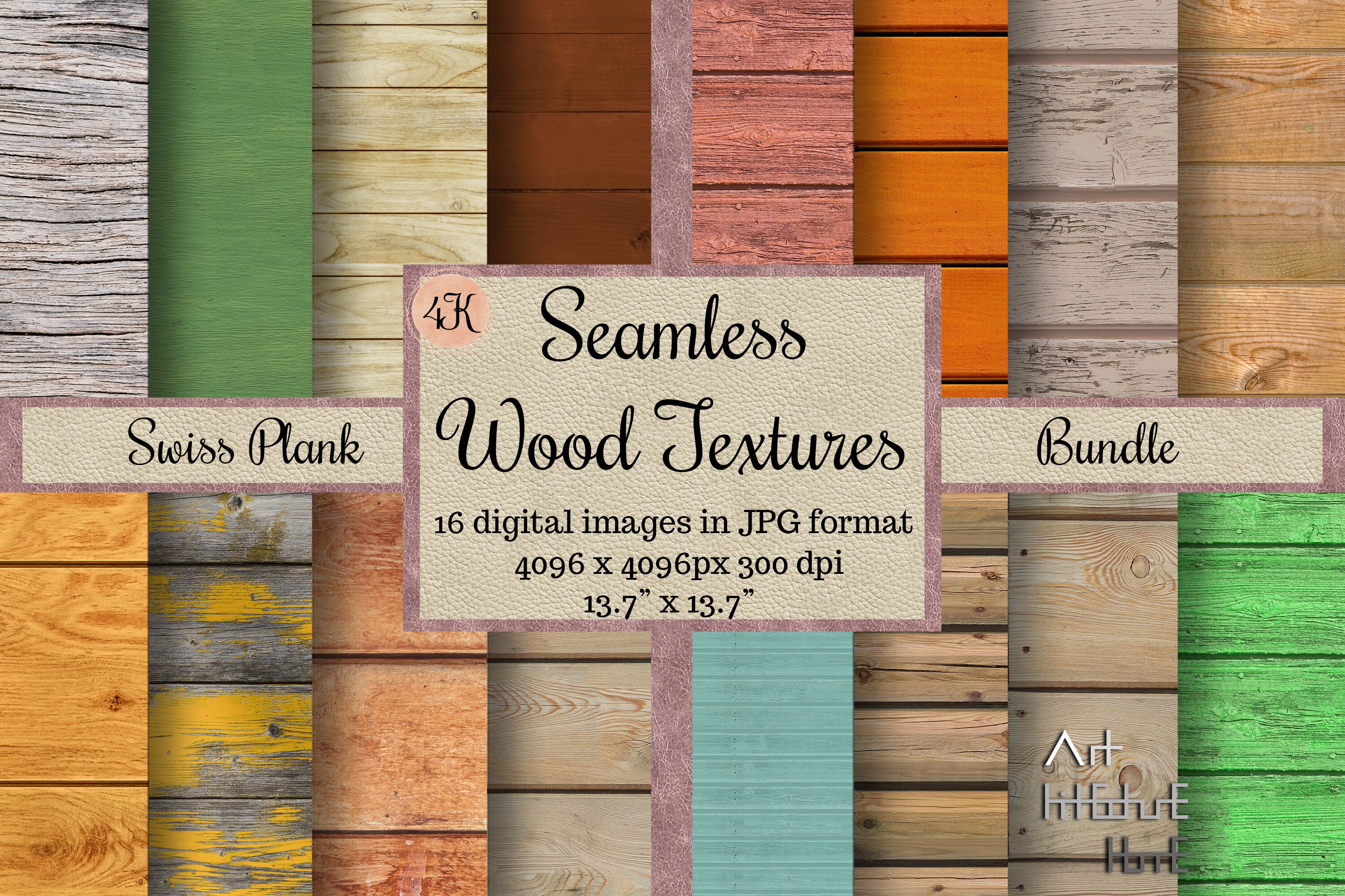 112 Seamless Wood Plank Textures, Wood Patterns, Parquet Digital Papers ...