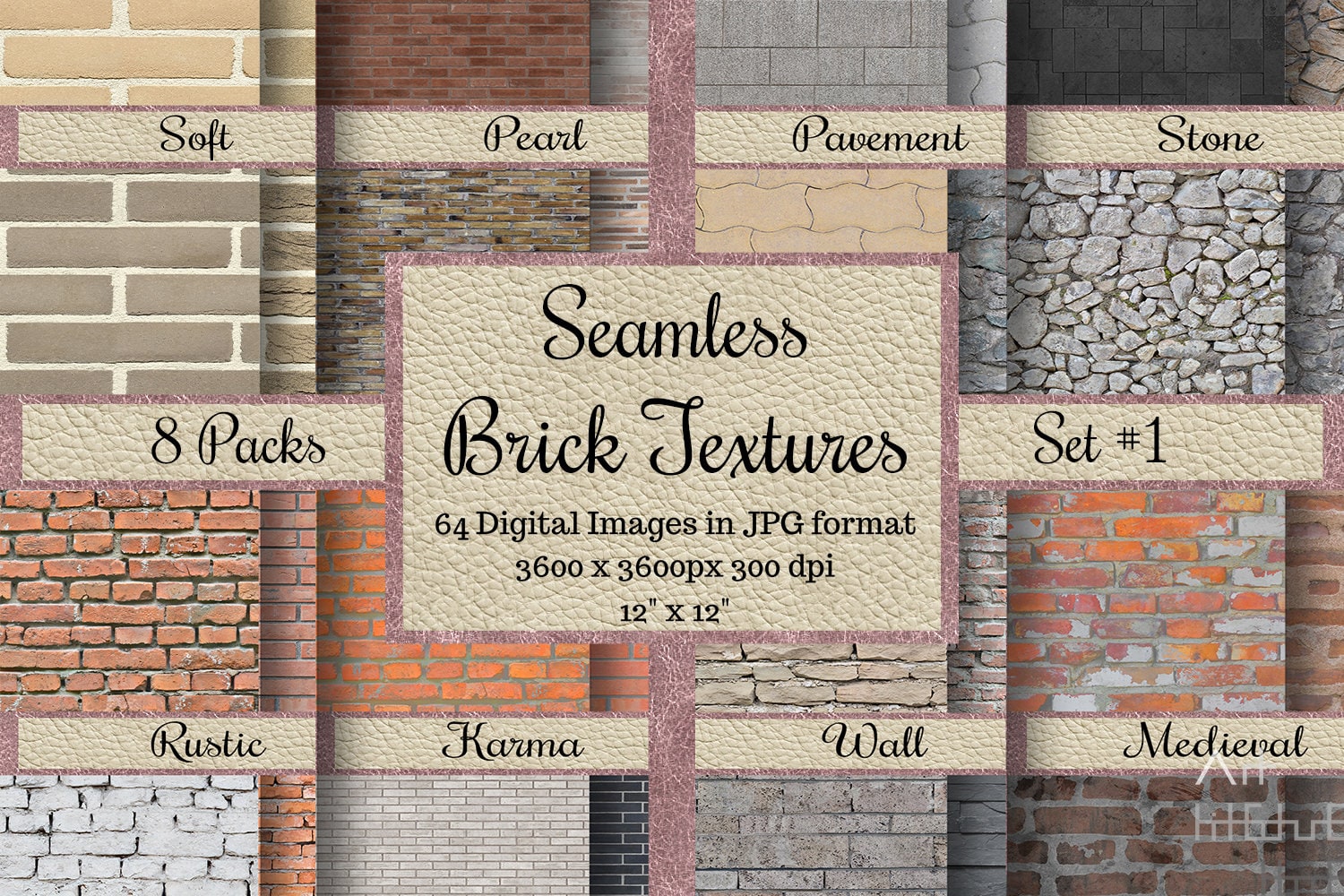Tileable Brick Wall Texture
