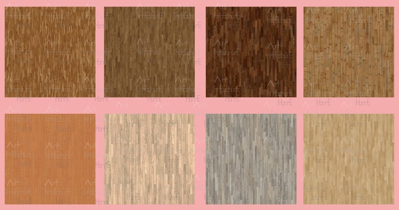 Seamless Shiny Wood Textures, Seamless Warm Color Wood Patterns, Floor ...