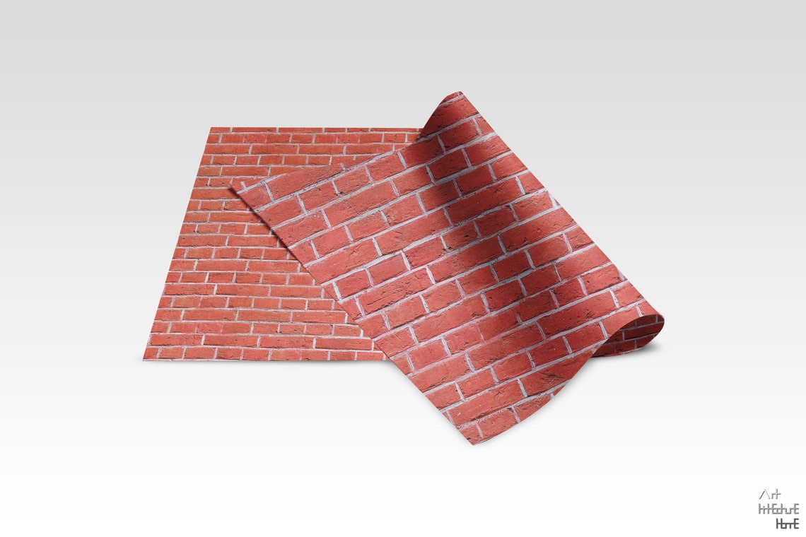 Seamless Red Brick Textures, Tile Patterns, Tileable Wall, Digital ...