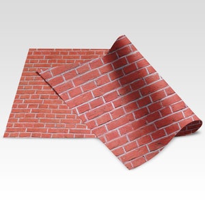 Seamless Red Brick Textures, Tile Patterns, Tileable Wall, Digital ...