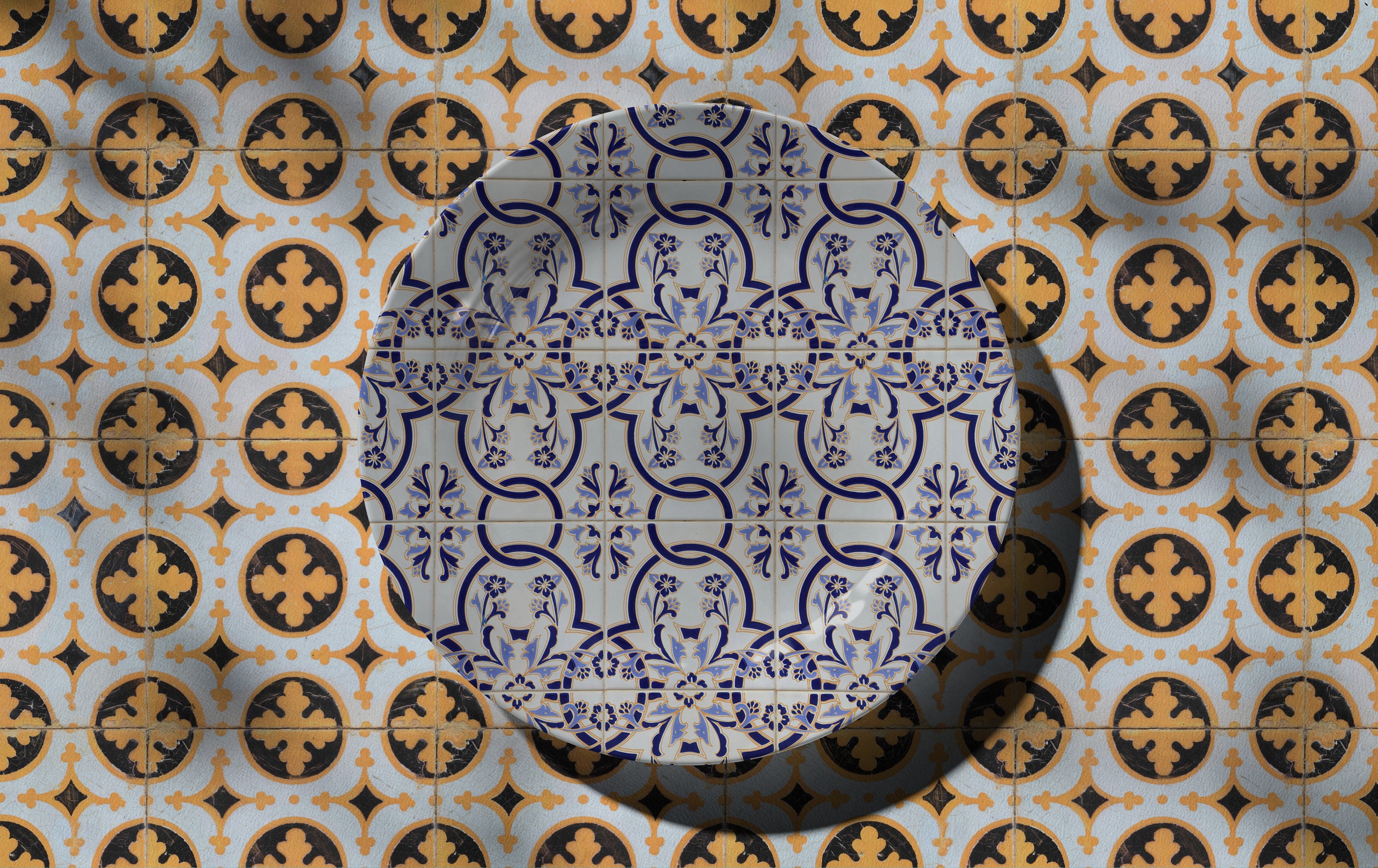 Seamless Arabesque TİLE TEXTURES Decorative Wall Patterns - Etsy