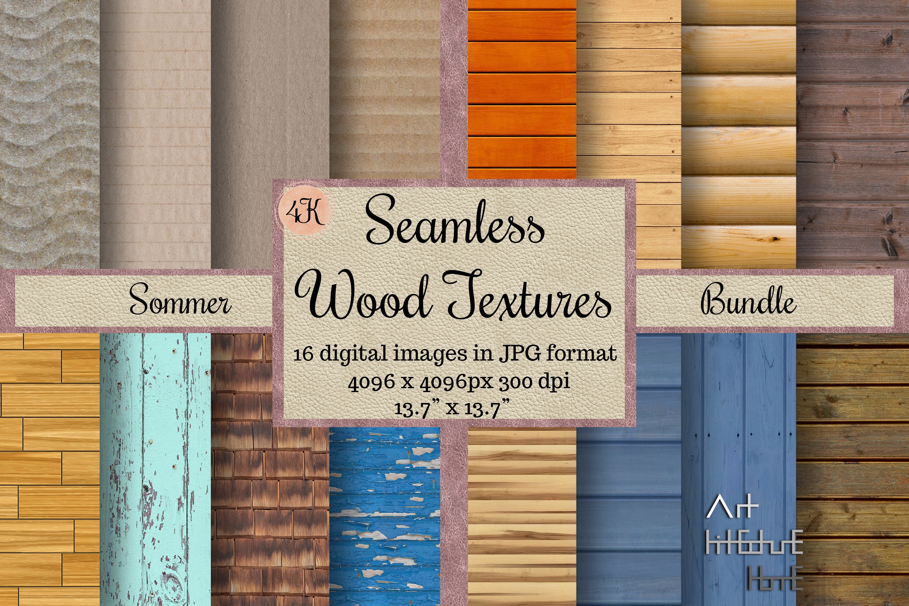 112 Seamless Wood Plank Textures, Wood Patterns, Parquet Digital Papers ...