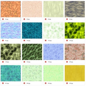 Seamless Crystal TEXTURES, Shiny Glass Patterns, Abstract Liquid ...