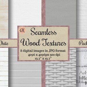 112 Seamless Wood Plank Textures, Wood Patterns, Parquet Digital Papers ...