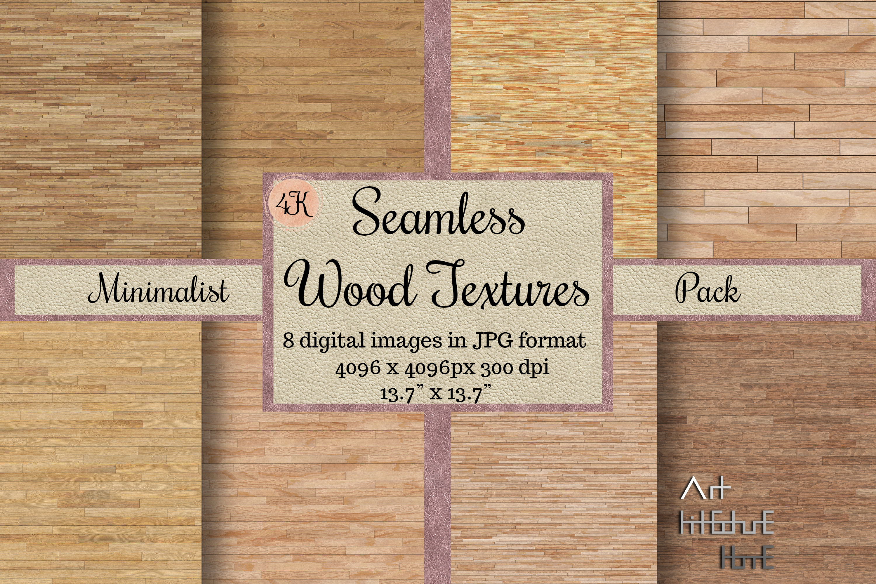 Seamless Minimalist WOOD Textures, Flooring Wood Patterns, Organic Wood ...