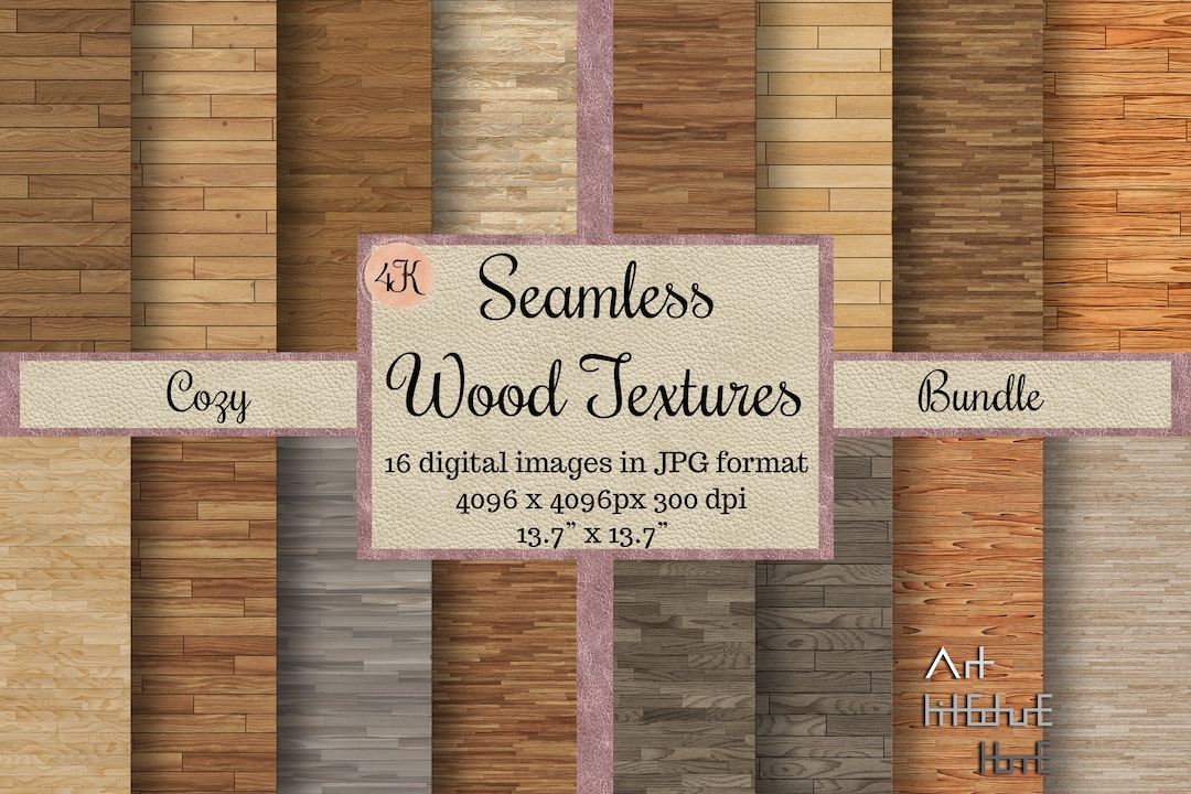 16 Seamless Wood Textures, Cozy Color Wood, Parquet Pattern, Flooring ...